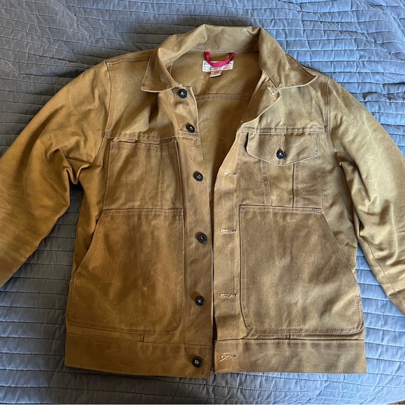 Filson | Jackets & Coats | Nwot Filson Unlined Short Tin Cloth Cruiser ...